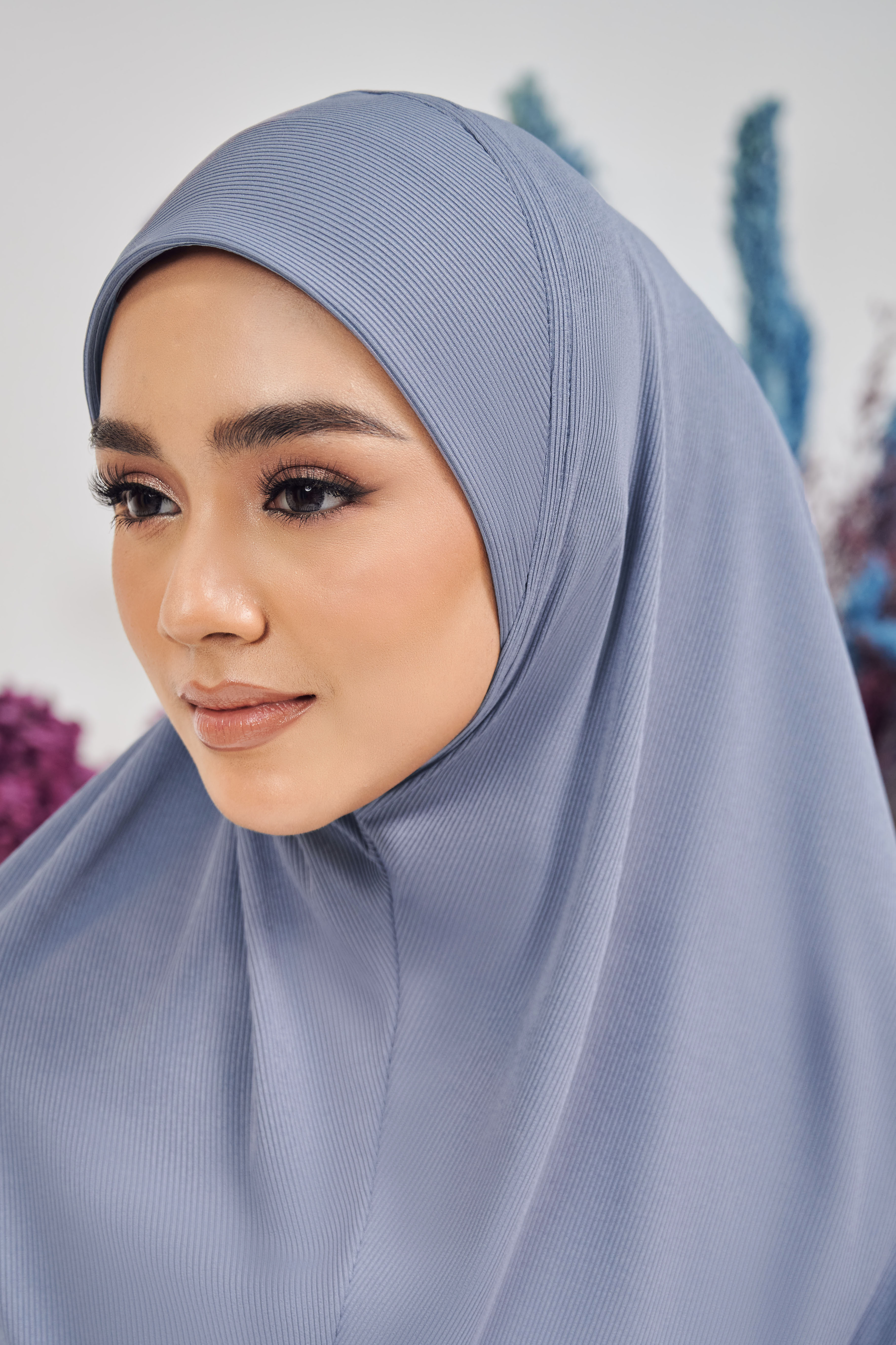 tudung sarung ribbed, tudung sarung radiusite, tudung instant, instant ...