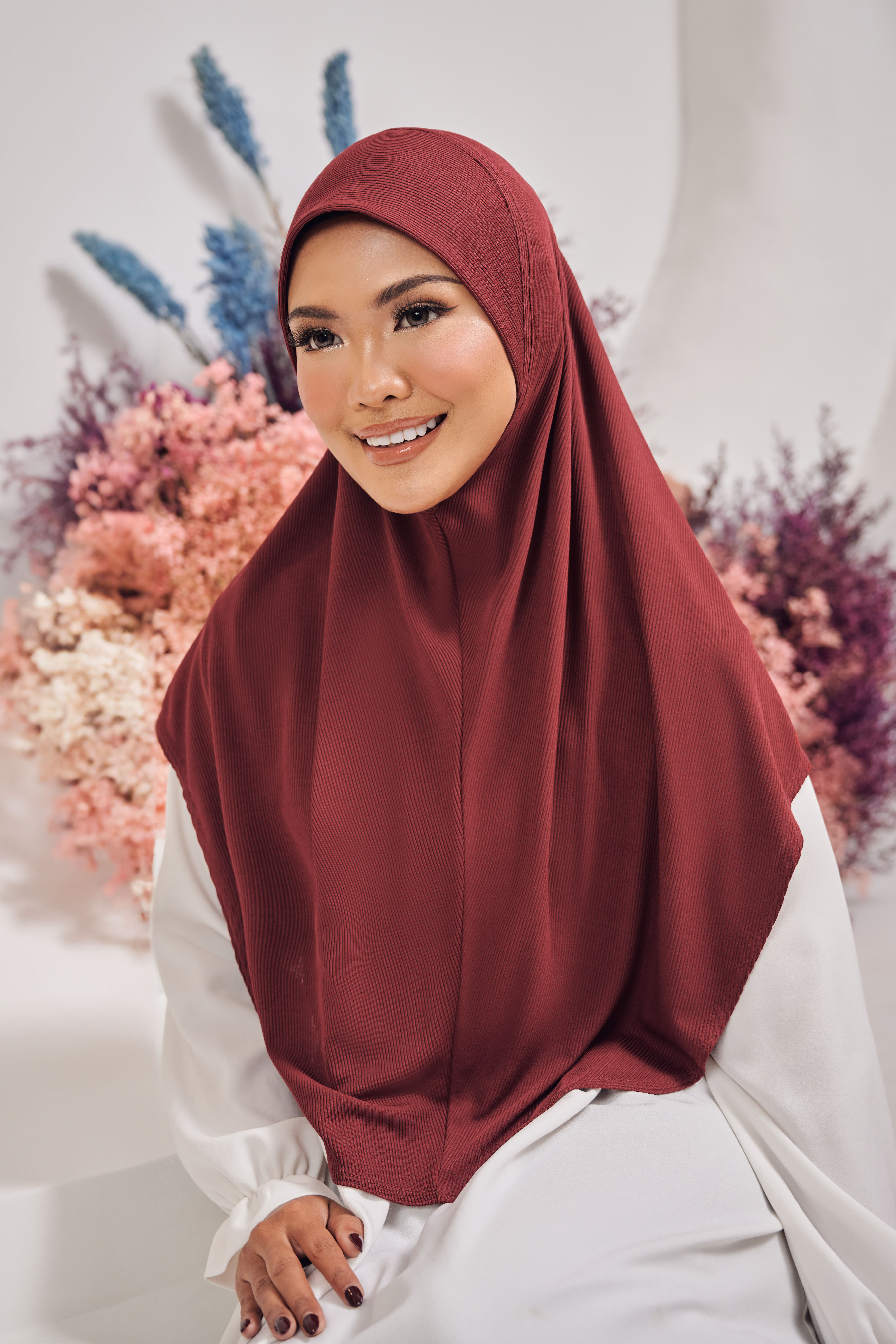 tudung sarung ribbed, tudung sarung radiusite, tudung instant, instant ...