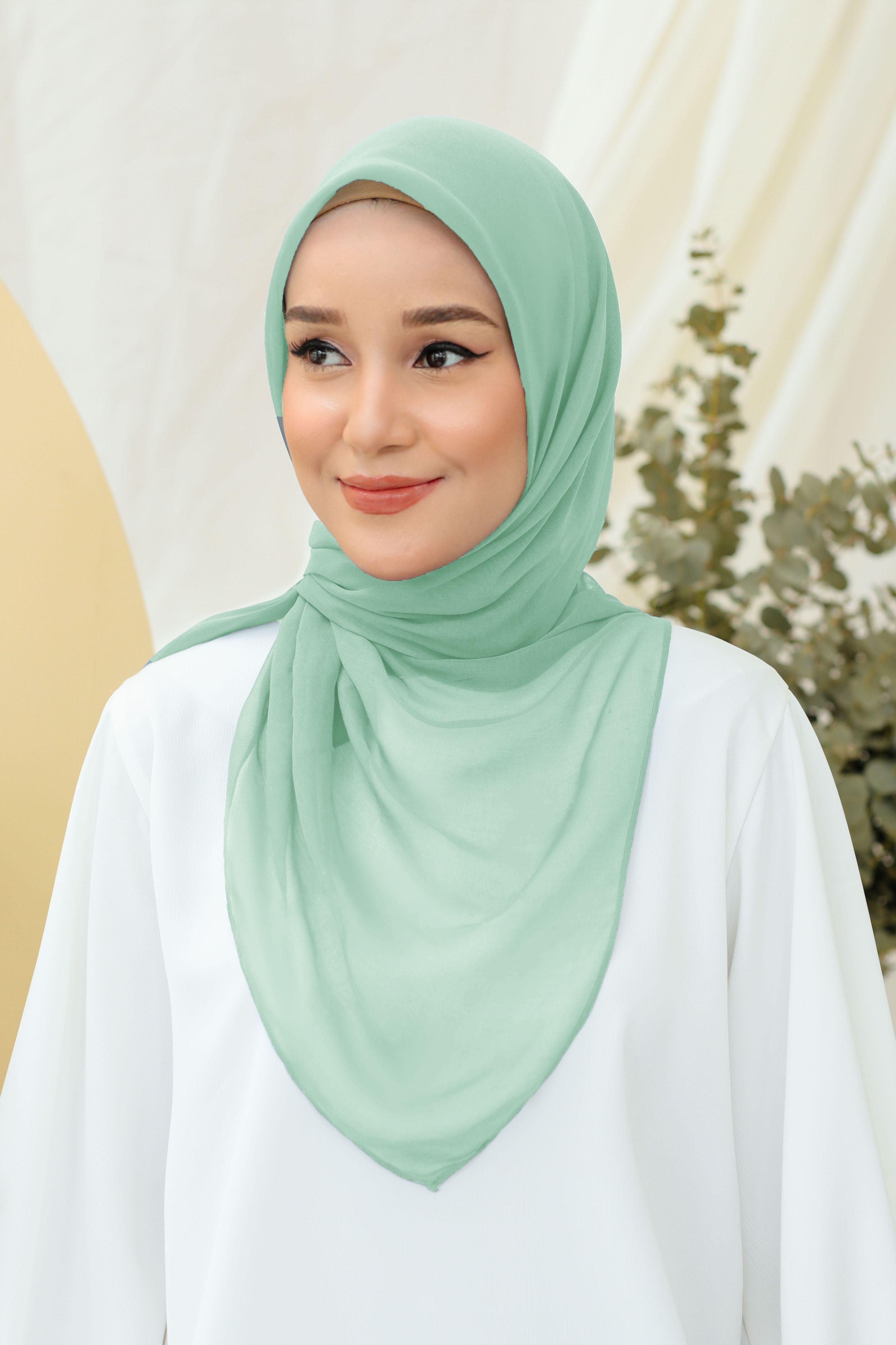 MYLA Bawal Basic in Seafoam | Online Fashion | Shawl | Tudung | Bawal ...